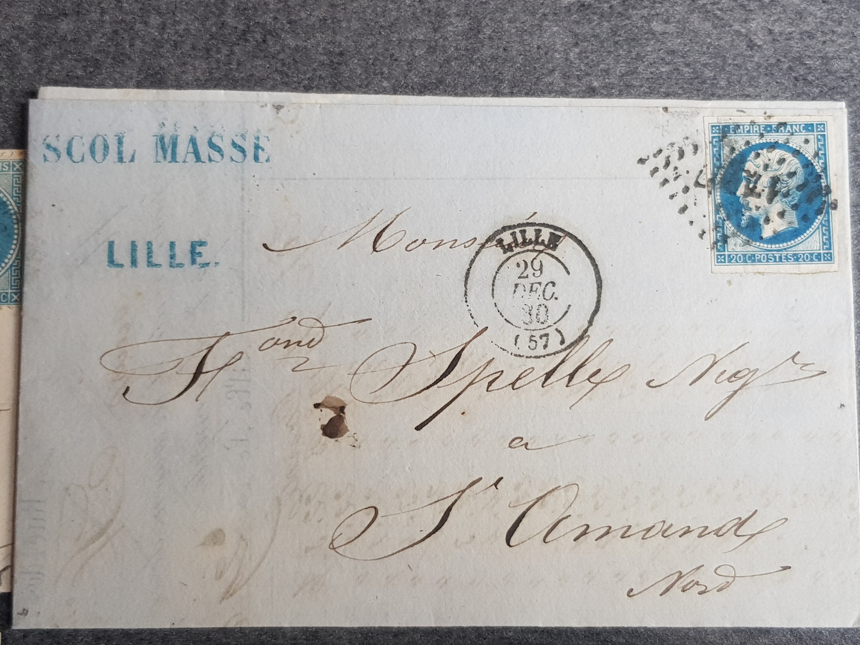 Craft Supplies & Tools Antique Sets 5 very old letters from France ...