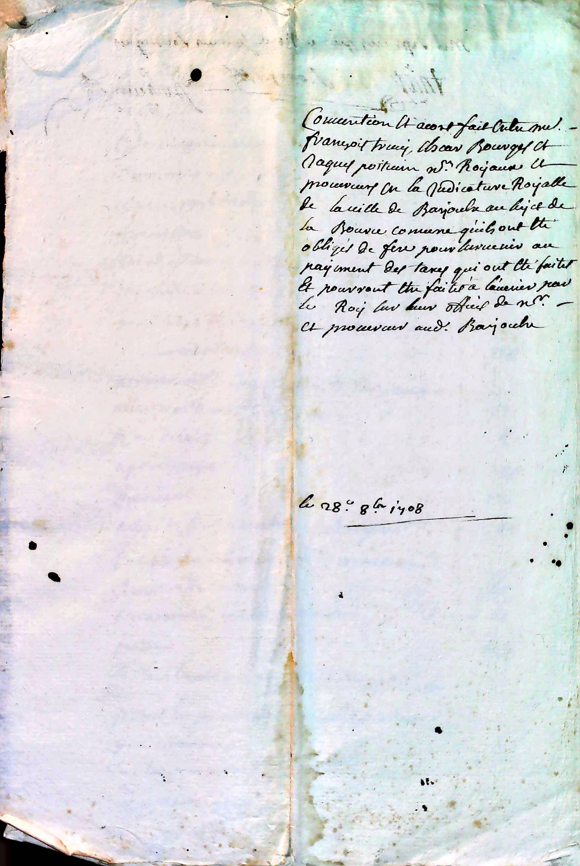 Handwritten Old French Legal Documents Dating Ephemera Junk Journal ...