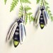 Firefly Earrings With Gem, Firefly Stud Earrings, SS Firefly Earring ...