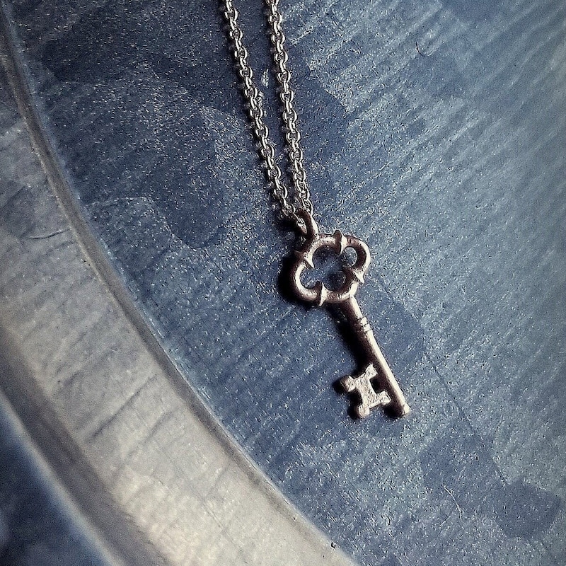 Key Necklace - Etsy