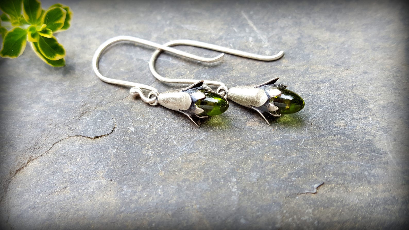 Amethyst Bud Earrings, Gemstone Buds, Amethyst Drop Earrings, Feb ...