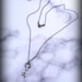 Cybele Key Necklace, Delicate Key Charm Necklace, Silver Key Charm ...
