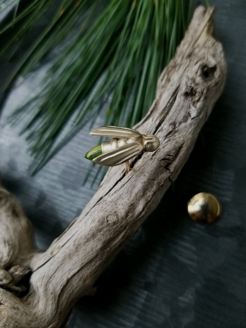 Gold Firefly Pin Firefly Lapel Pin Solid Gold Firefly Tie - Etsy