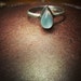 Adularia Moonstone Raindrop Ring Sterling Solitare High - Etsy