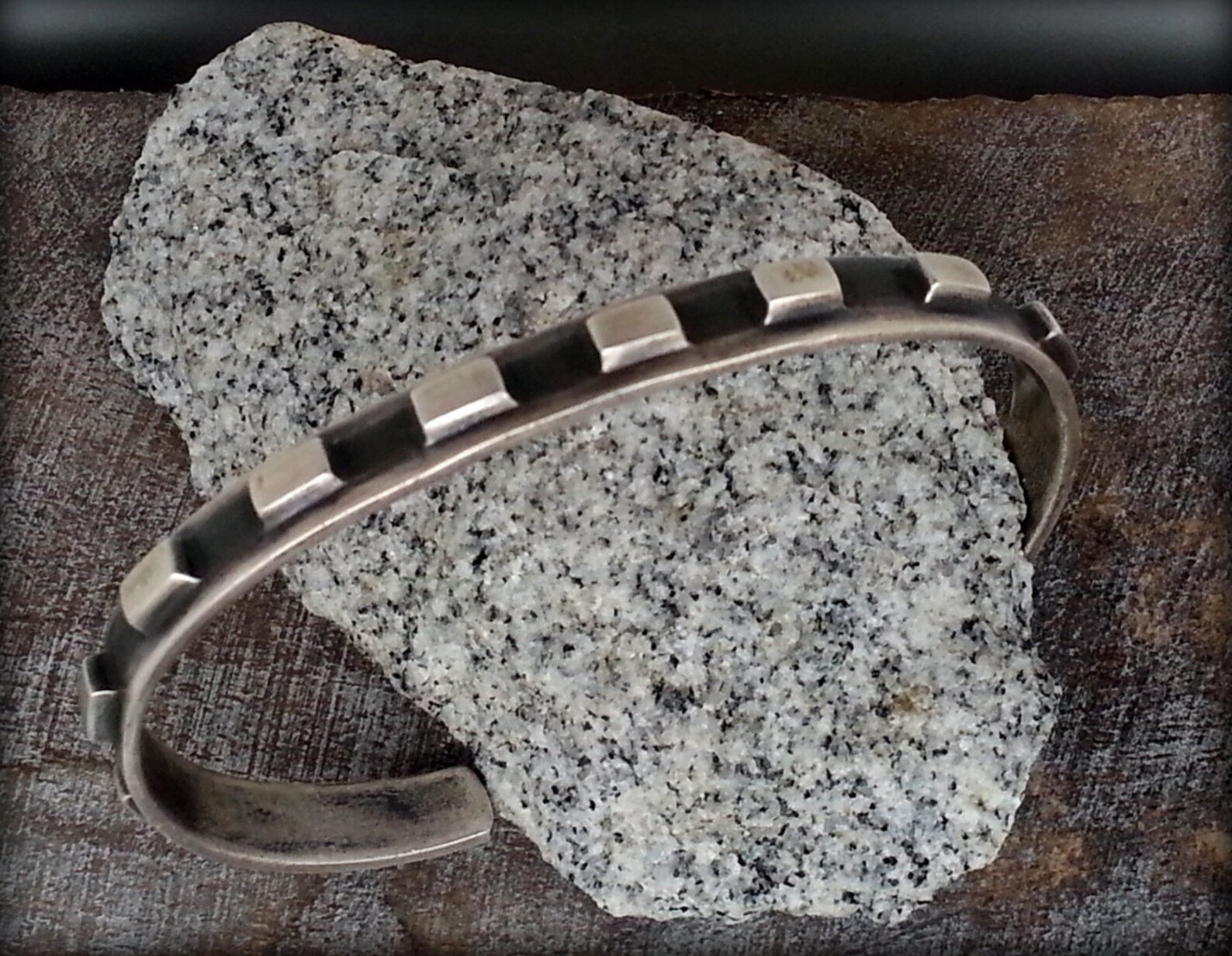 Sterling Gear Cuff Bracelet Silver Gear Bracelet Oxidized - Etsy