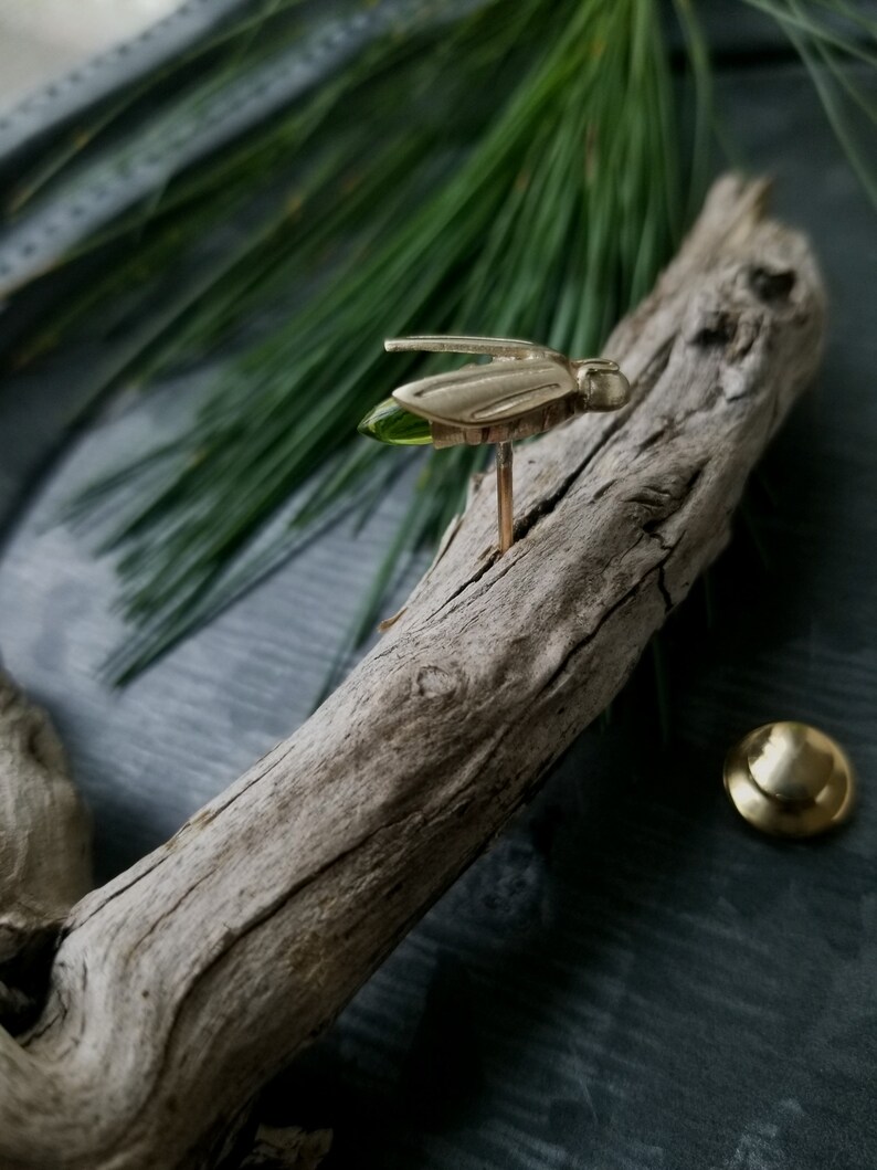 Gold Firefly Pin Firefly Lapel Pin Solid Gold Firefly Tie - Etsy