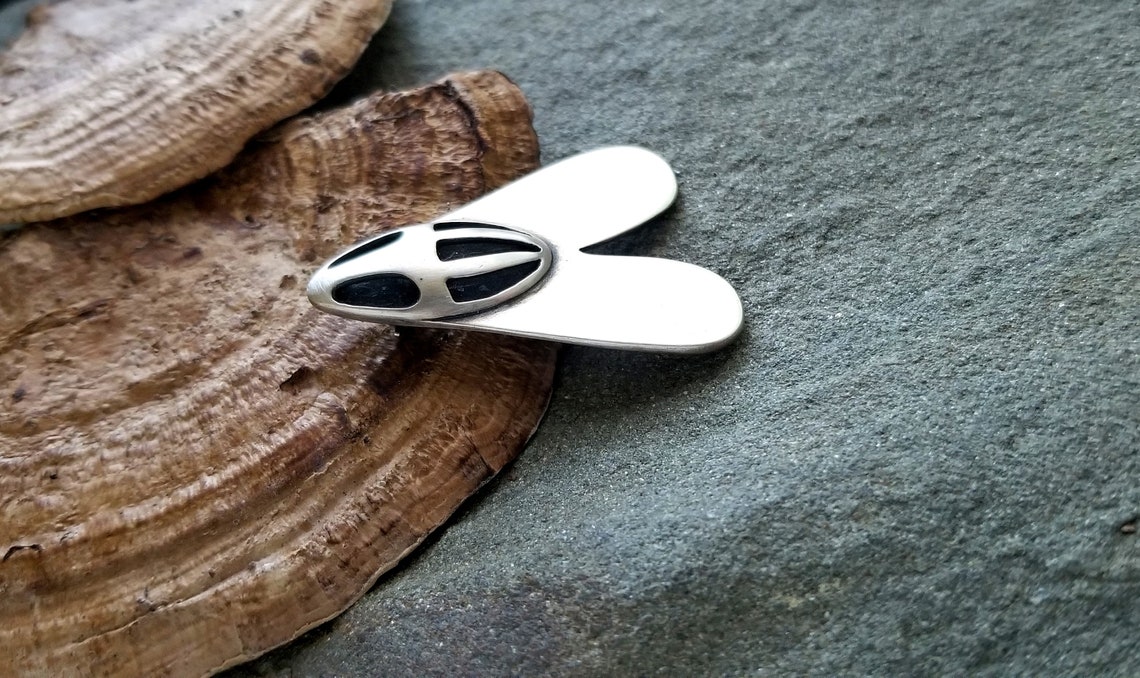 Fly Pin Sterling Fly Brooch Insect Brooch Silver Fly Pin - Etsy