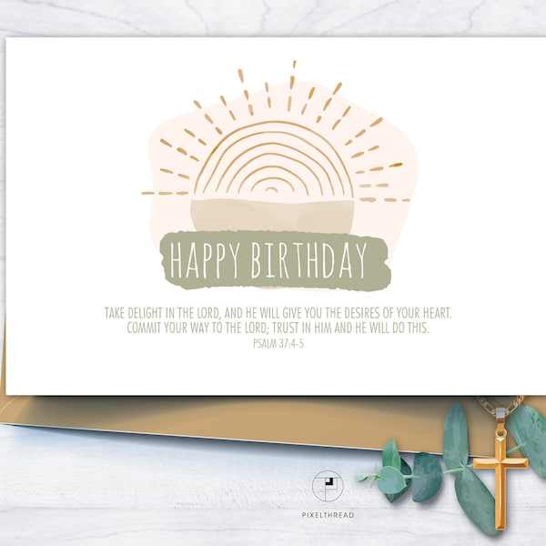 Catholic Birthday Card Digital - Etsy