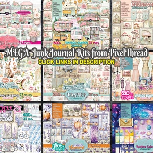 Ephemera Digital Fussy Cut Tags Shabby Floral Rose French Paris Pink Botanical Printable Junk ...