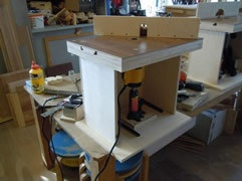 Router Table Plan - Etsy