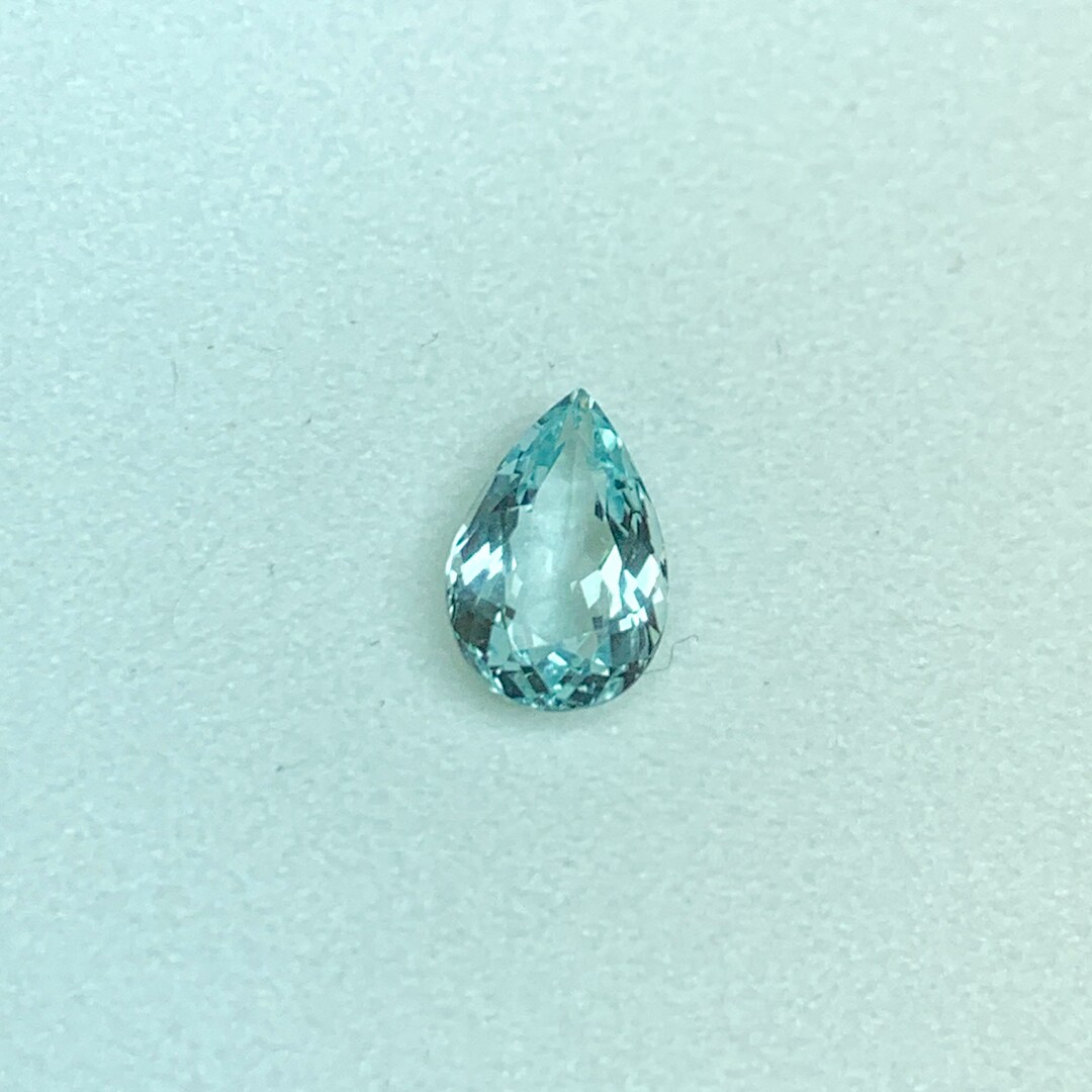 Paraiba Tourmaline, Cuprian Elbaite VS Clarity Pear Cut 1.81 Carats. - Etsy