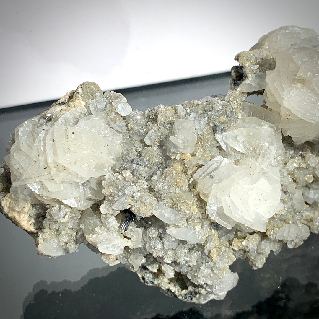Calcite on Quartz 12 Level Coronation Lode Geevor Mine - Etsy