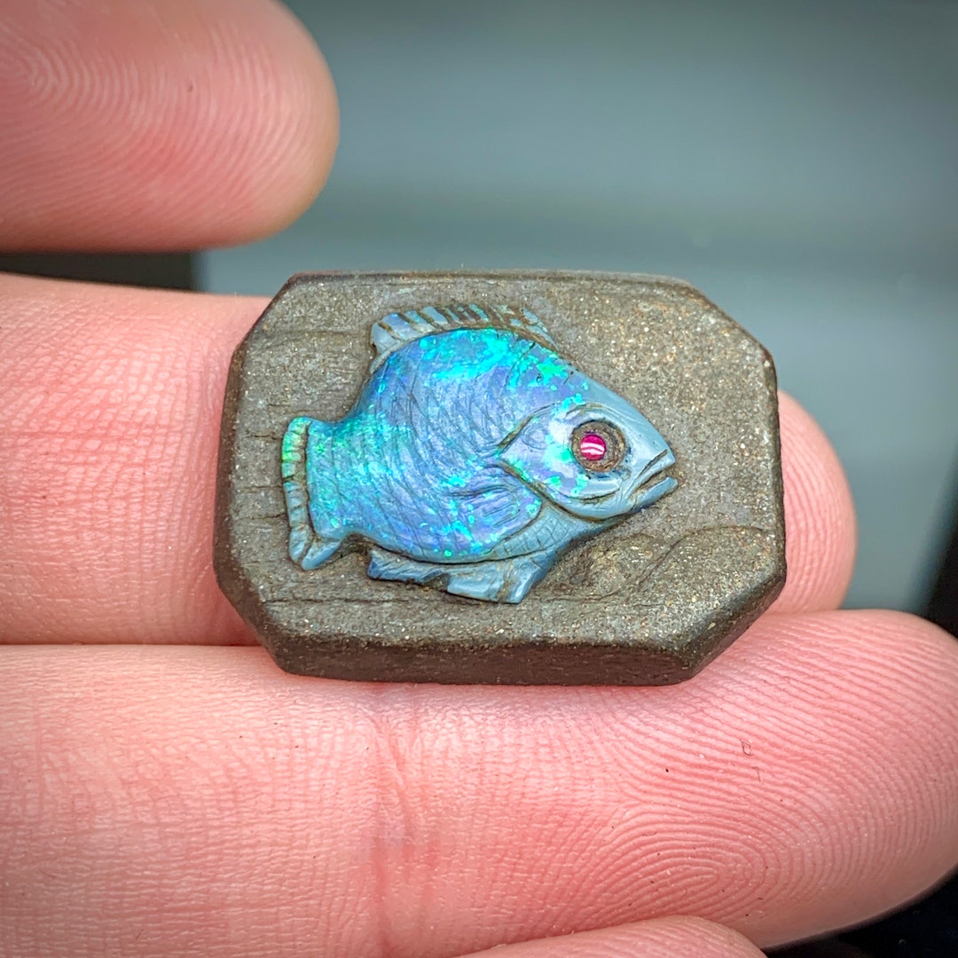 Alfred Lyndhurst Pocock 1882-1962 Carving of A Fish in - Etsy