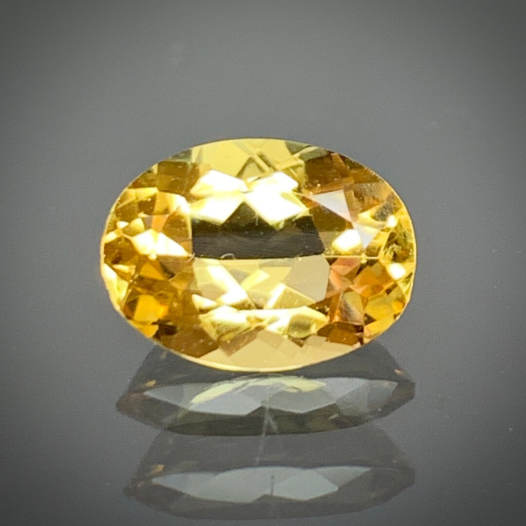 Flawless Deep Golden Yellow Beryl Oval Cut Natural Gemstone. - Etsy