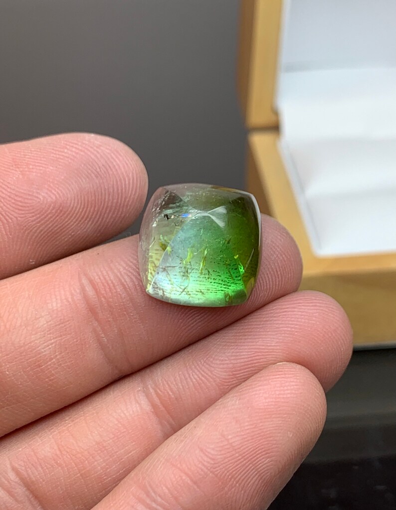 Sugarloaf Watermelon Tourmaline Cabochon. Pederneira Mine. One of a ...