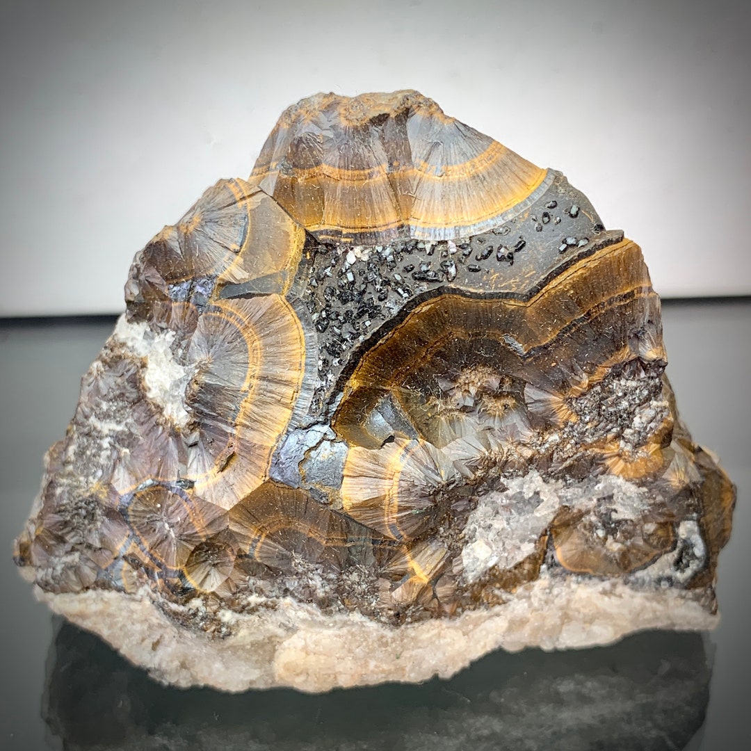 Goethite Botryoidal Mass With Quartz Royal Restormel Iron Mine, Near ...