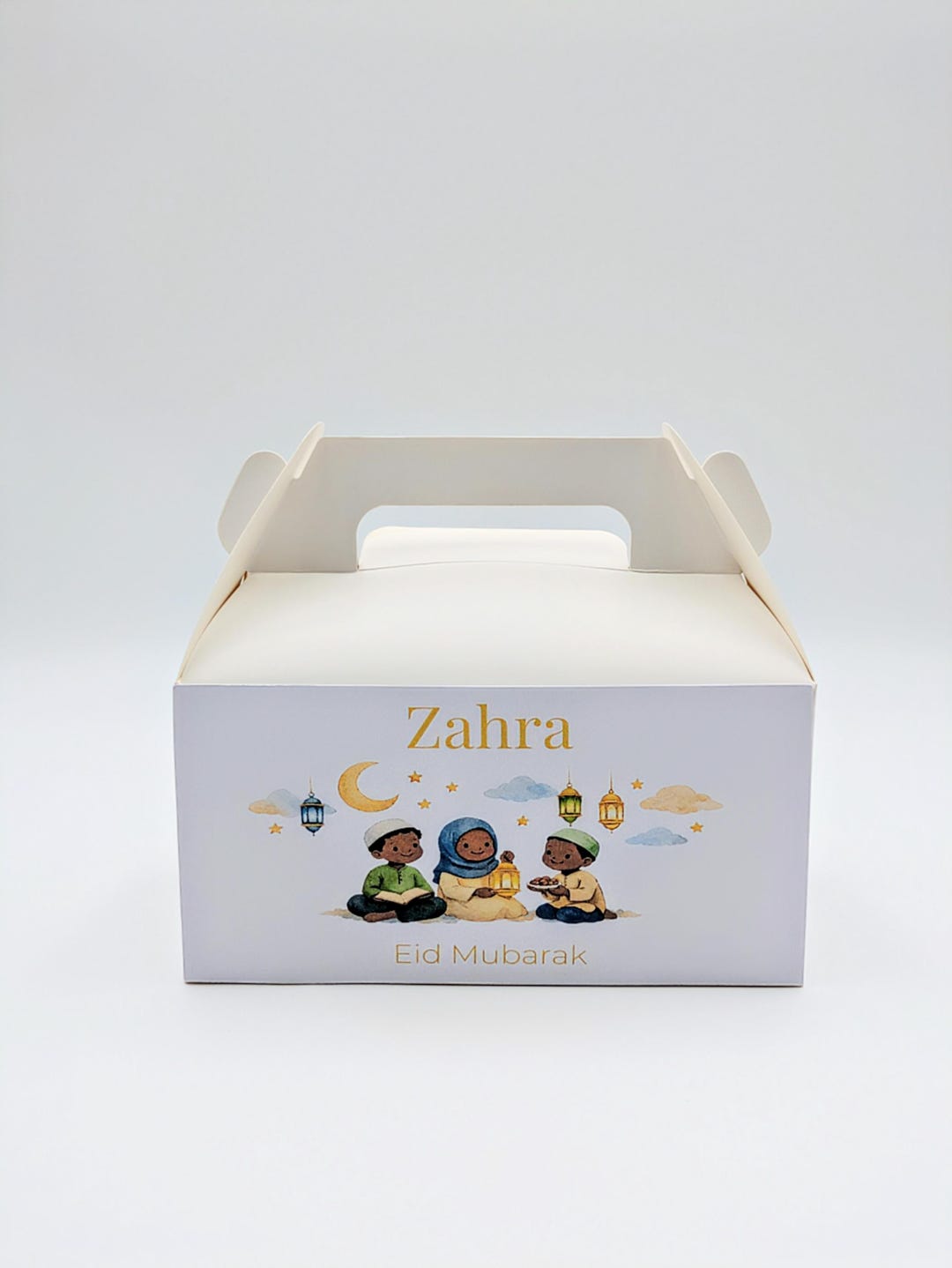 Coffret cadeau personnalisé Ramadan / Eid Kids Gable - Conception de ...