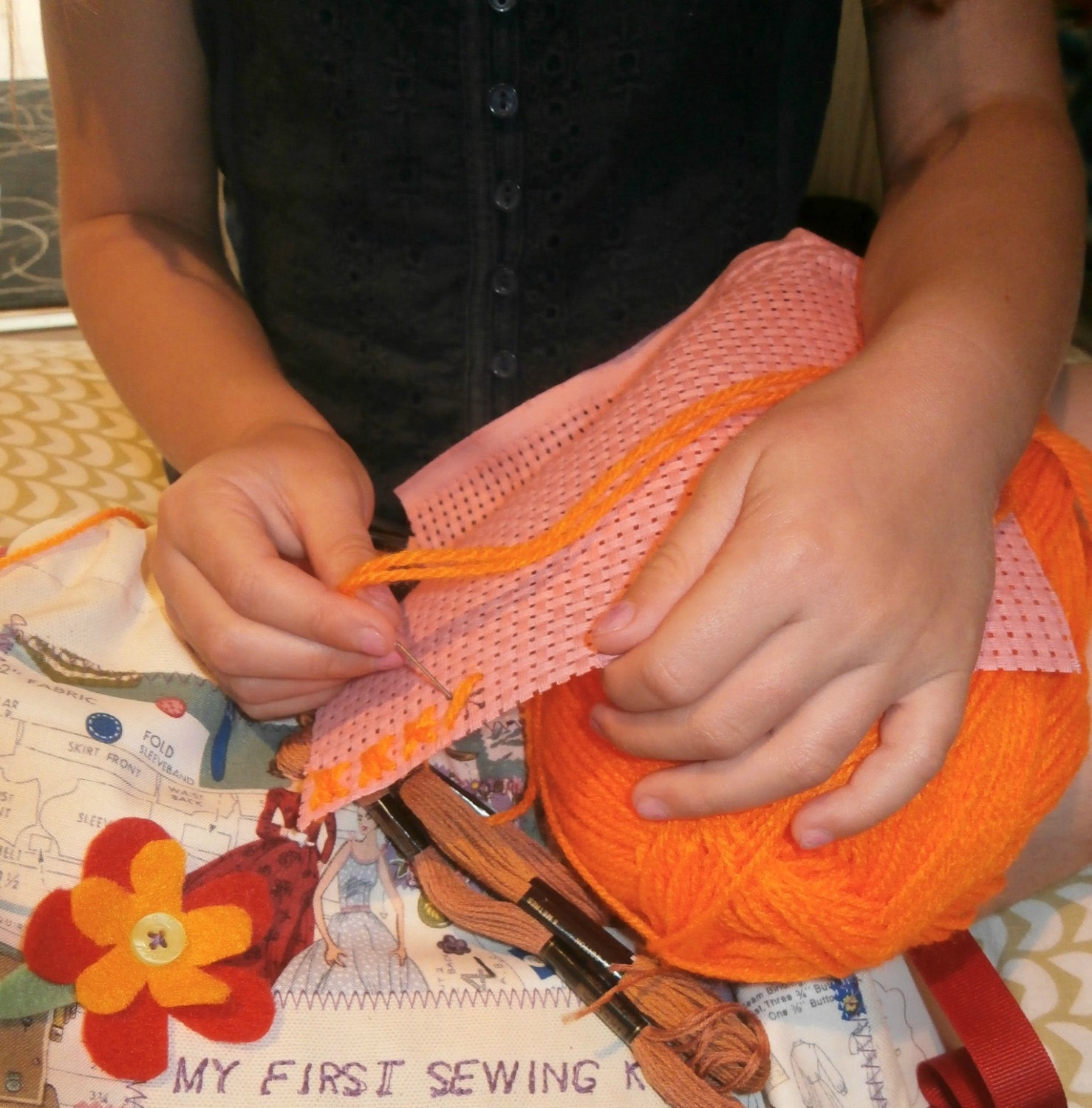 My First Sewing Kit / a Fun Starter Set for Crafty Kids / in | Etsy UK