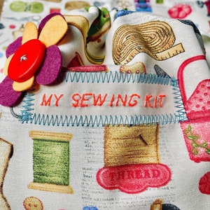 My First Sewing Kit / a Fun Starter Set for Crafty Kids / in | Etsy UK