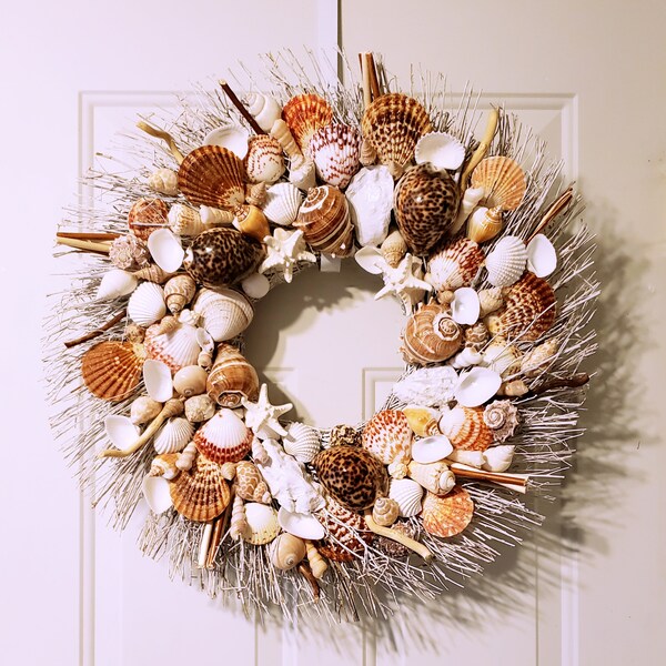 Seashell Wreath - Etsy