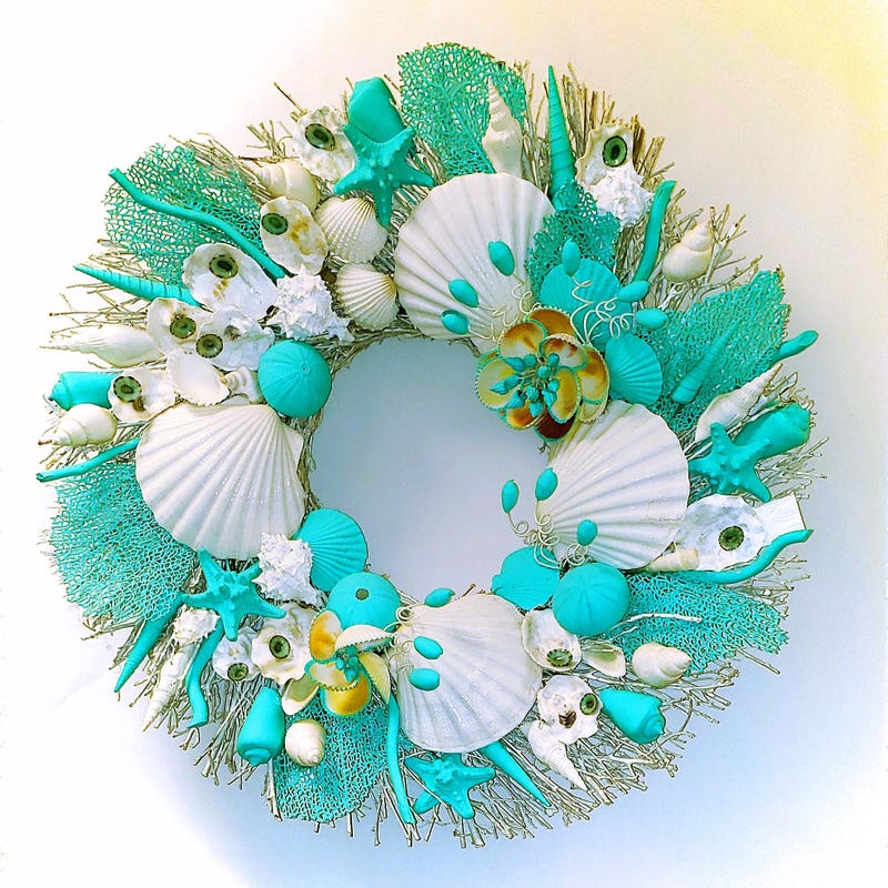 Sea Shell Wreath - Etsy