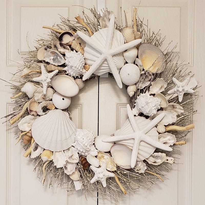 Sea Shell Wreath - Etsy