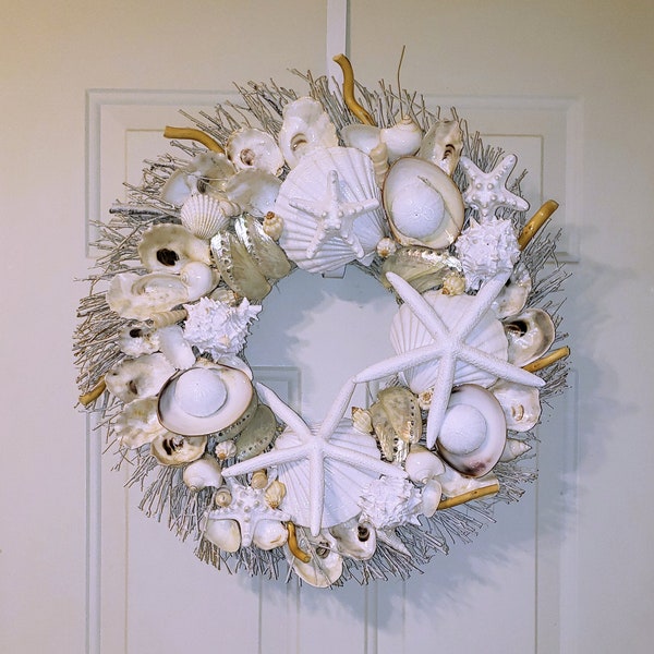 Seashell Wreath - Etsy
