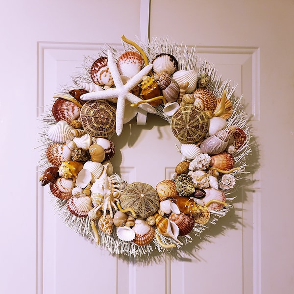 Sea Shell Wreath - Etsy
