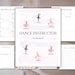 Dance Teacher Planner | Pink Ballet Class Planner | Ballet Instructor ...
