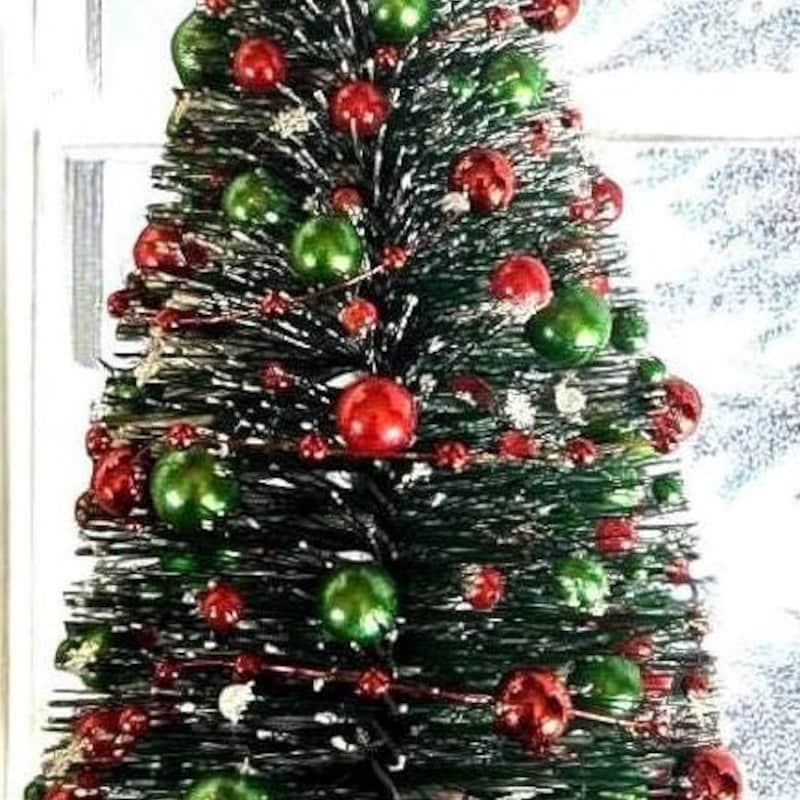 Vintage Sequin Beaded Tree - Etsy