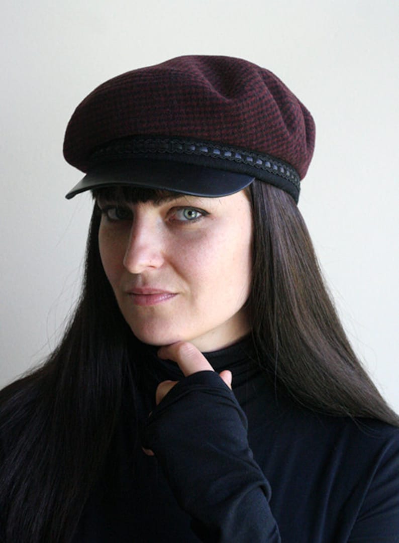 Fiddler Hat Sewing Pattern Men/women Newsboy Cap Printable - Etsy