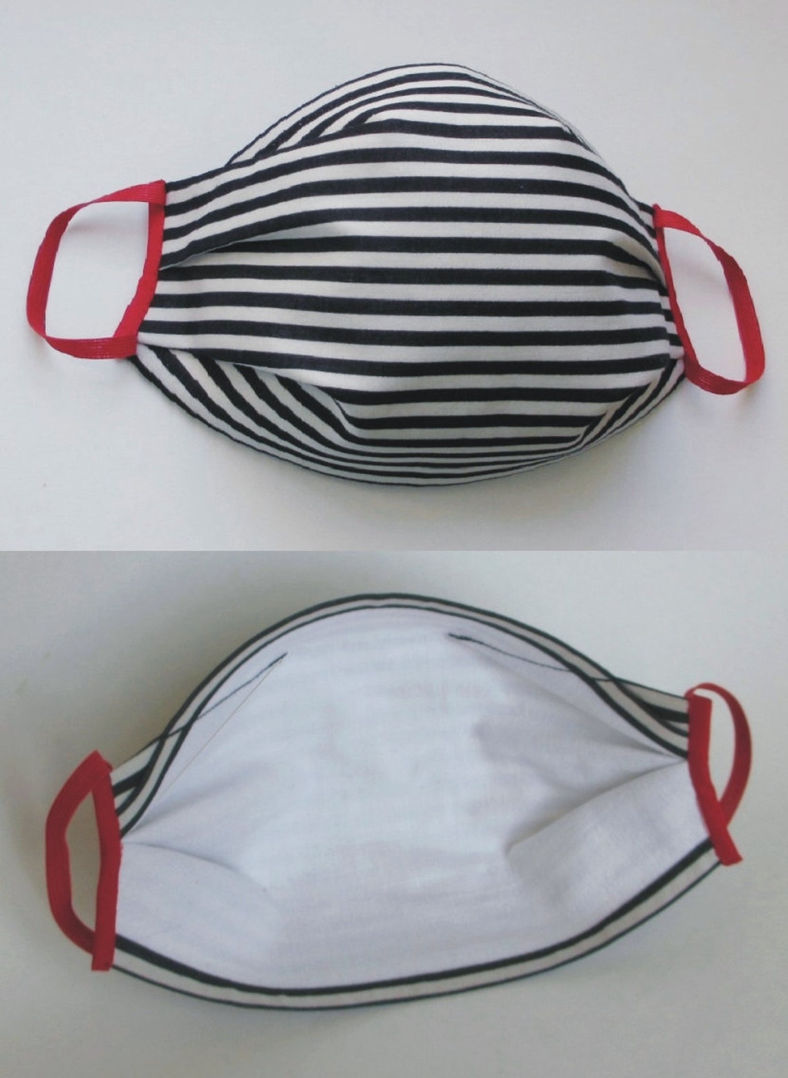 Reusable Mask Pattern Fitted Face Mask Download Cloth Mask - Etsy