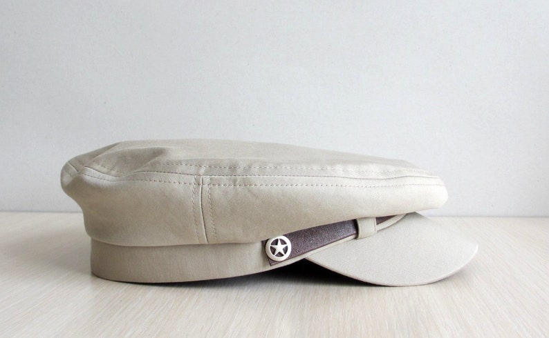 Cap sewing pattern Tutorial Men hat PDF download Captain hat | Etsy