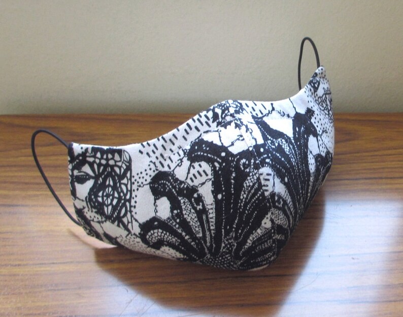 Face Mask Pattern PDF Reusable mask download Sewing | Etsy