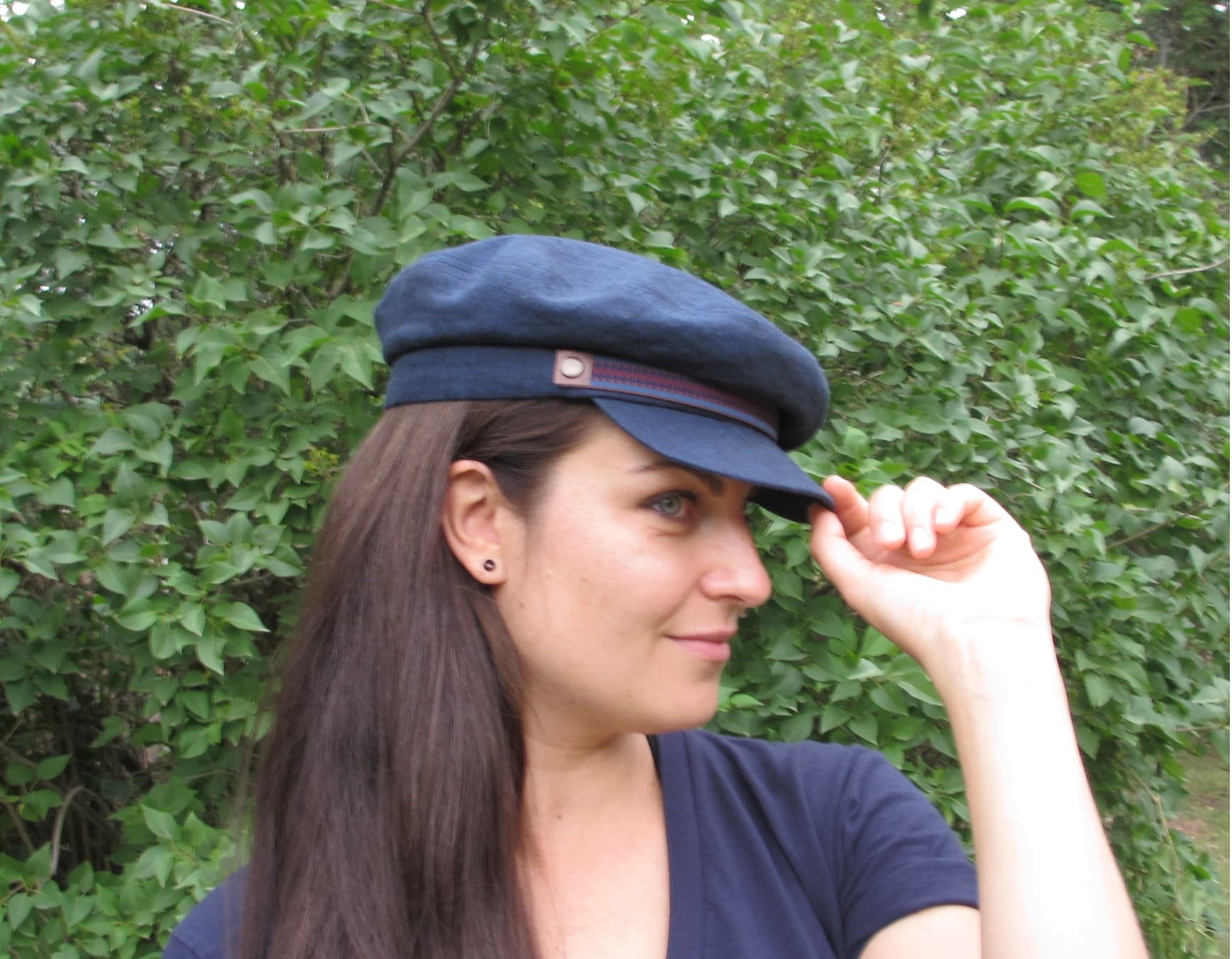 Hat Pattern Pdf Cap Sewing Pattern Instructions Download Size | Etsy