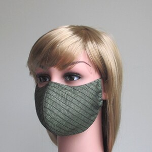 Reusable Mask Pattern Download PDF Face Mask Sewing Diy 2 Styles S,M,L ...