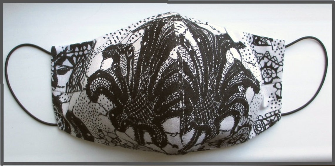 Reusable Mask Pattern Tutorial Face Mask Download PDF Adult - Etsy