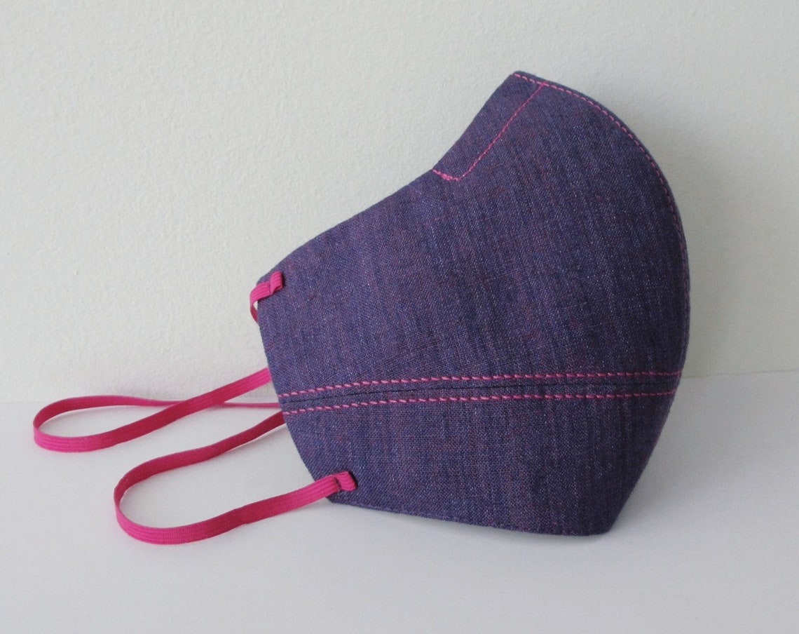 Reusable Mask Pattern Fitted Face Mask Download Cloth Mask - Etsy