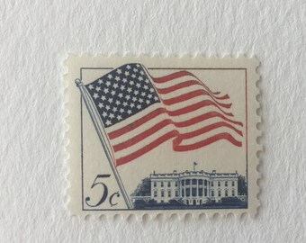 White house stamp | Etsy