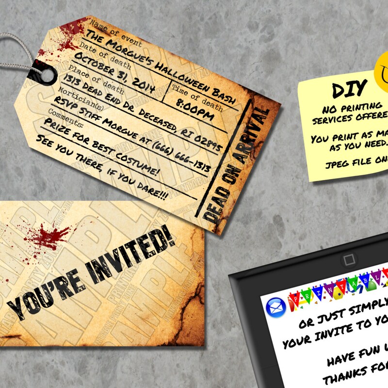 PrintablePartyZone - Etsy