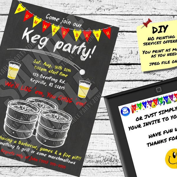 Keg Party - Etsy