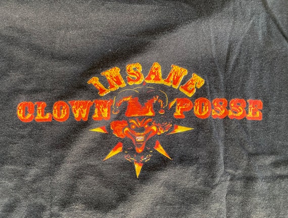 Vintage ICP Insane Clown Posse 2000 Black Cotton Crew… - Gem