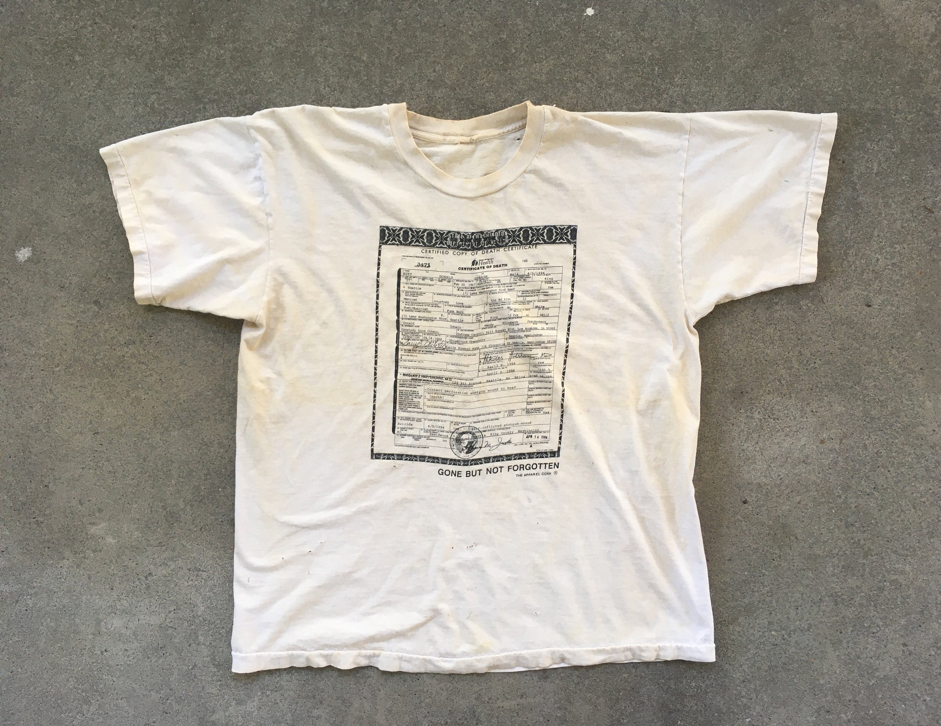 Kurt Cobain Memorial Shirt - Etsy Kurt Cobain Memorial Shirt - Etsy