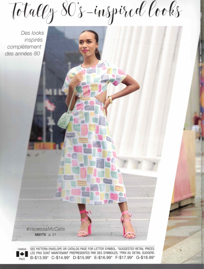 Mccall Spring 2021 Store Counter Sewing Pattern Catalog Book - Etsy