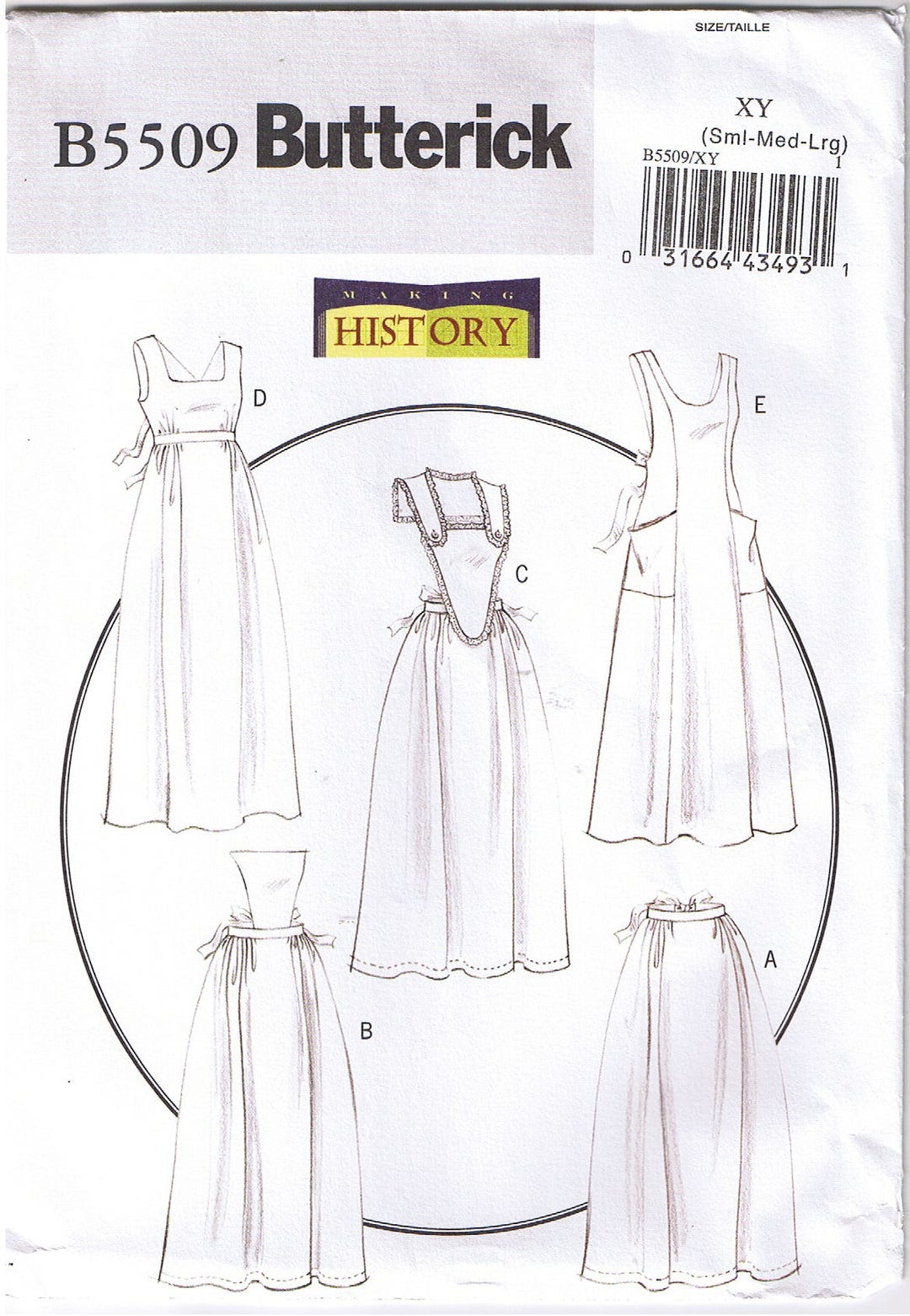 Vintage Historical Early 1900s 20th Century Bib Half Aprons Victorian ...