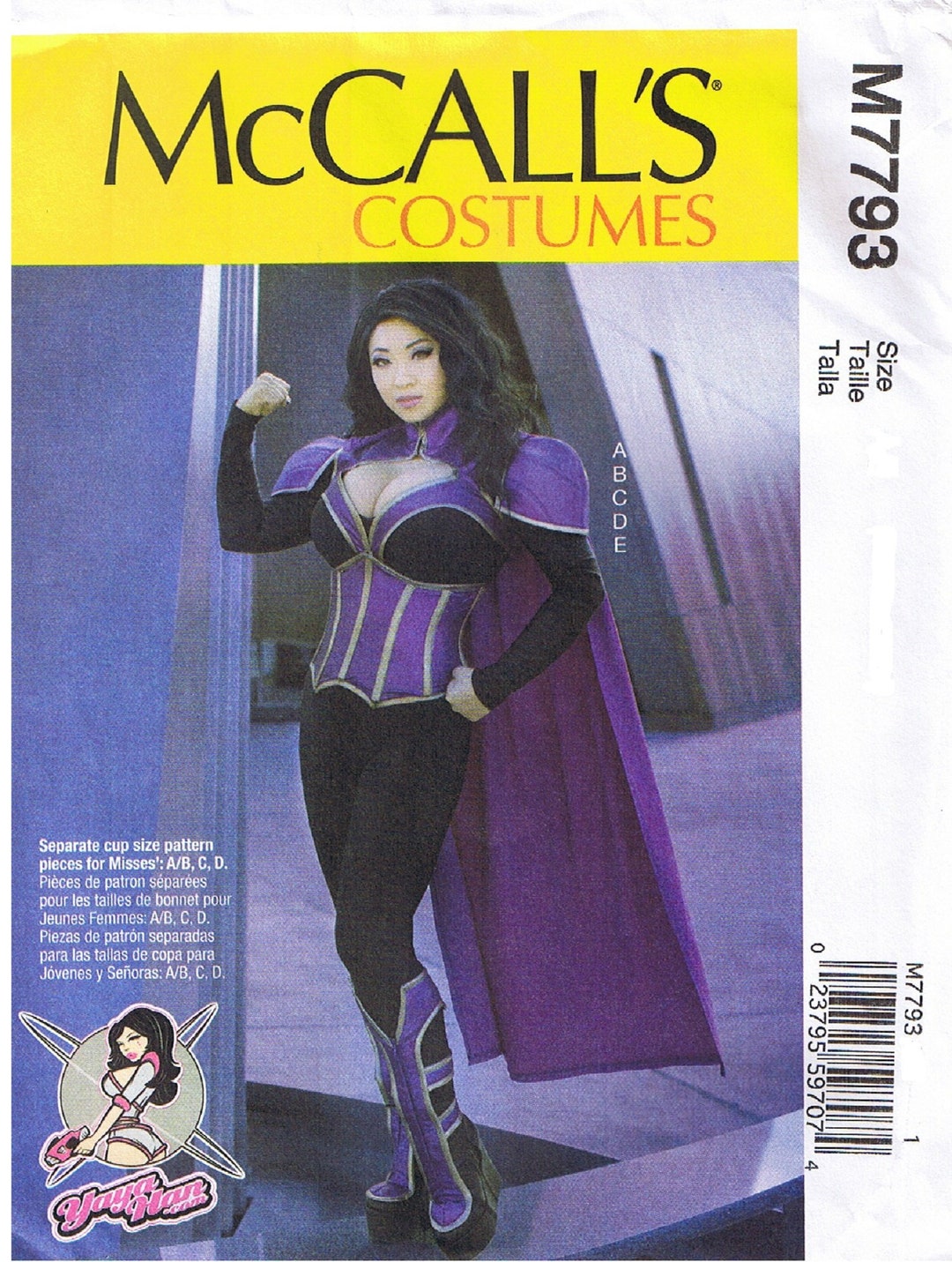 Yaya Han Comic Con Book Superhero Wonderous Cosplay Costume Unitard ...