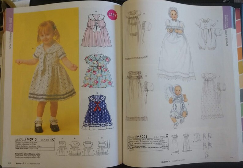 Mccall Spring 2021 Store Counter Sewing Pattern Catalog Book - Etsy