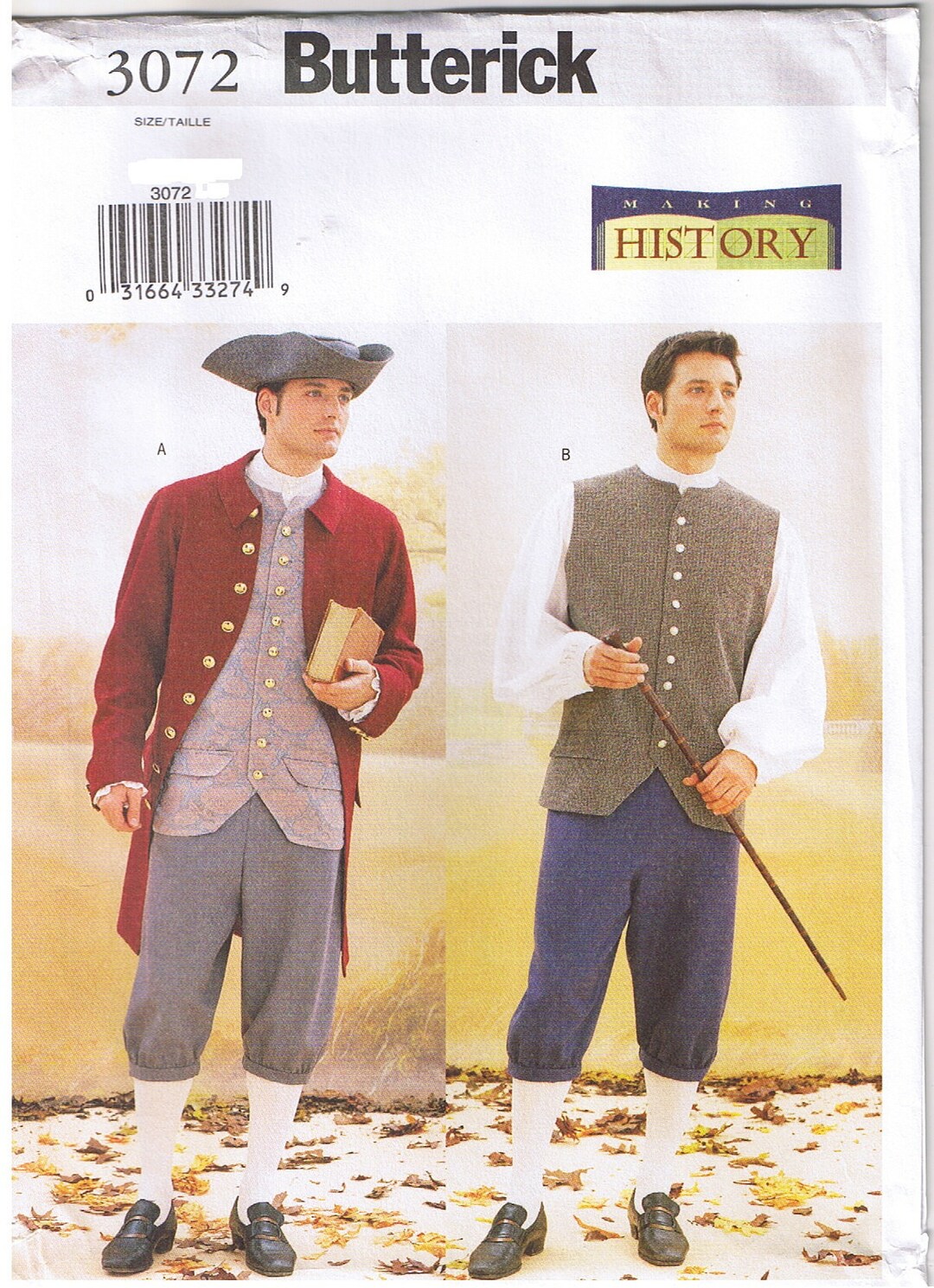 Mens Historical Colonial Revolutionary War Coat Vest Shirt Pants ...