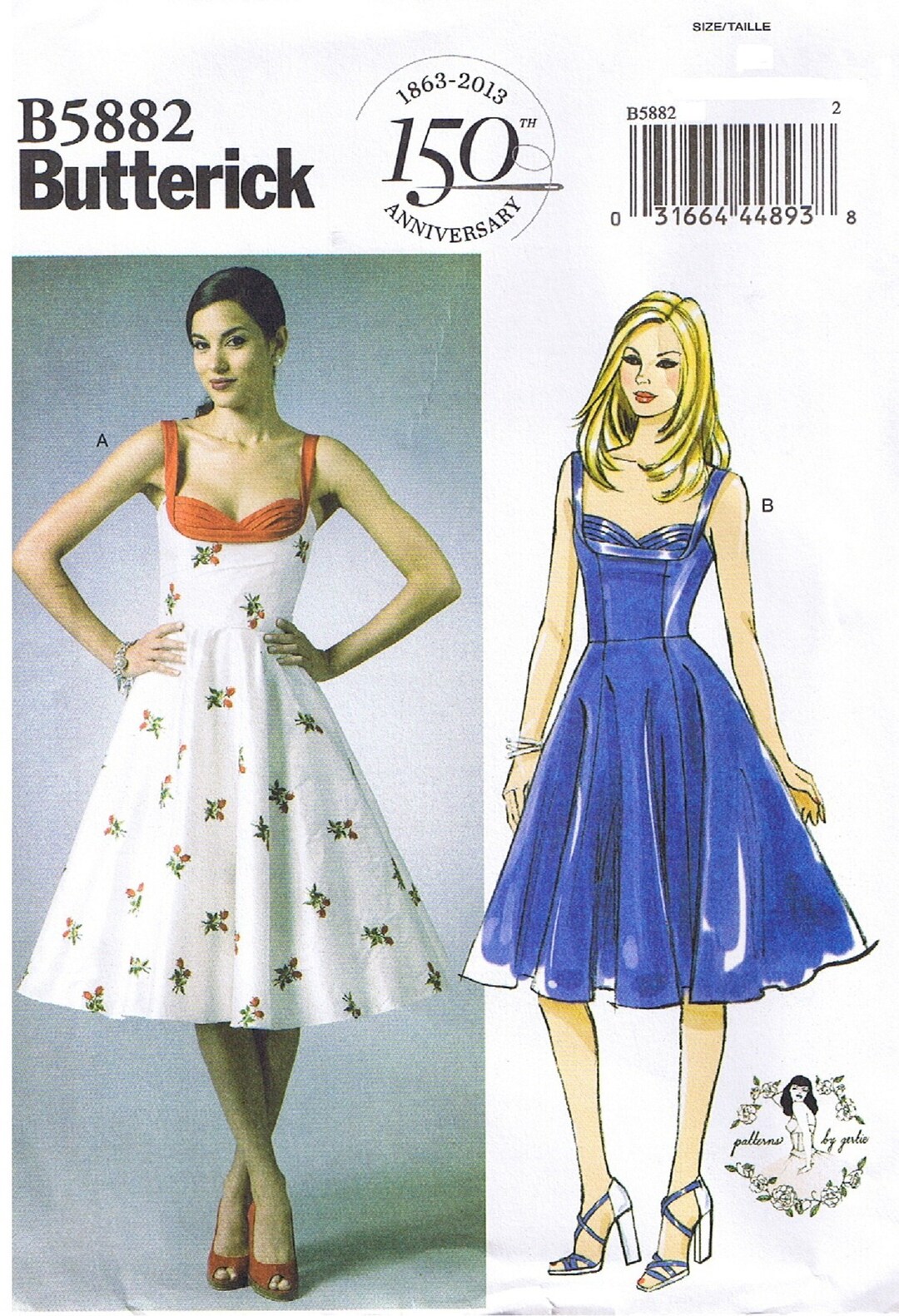 Vintage 50s 1950s Princess Seam Sun Dress Pleated Bra Bodice Shoulder ...