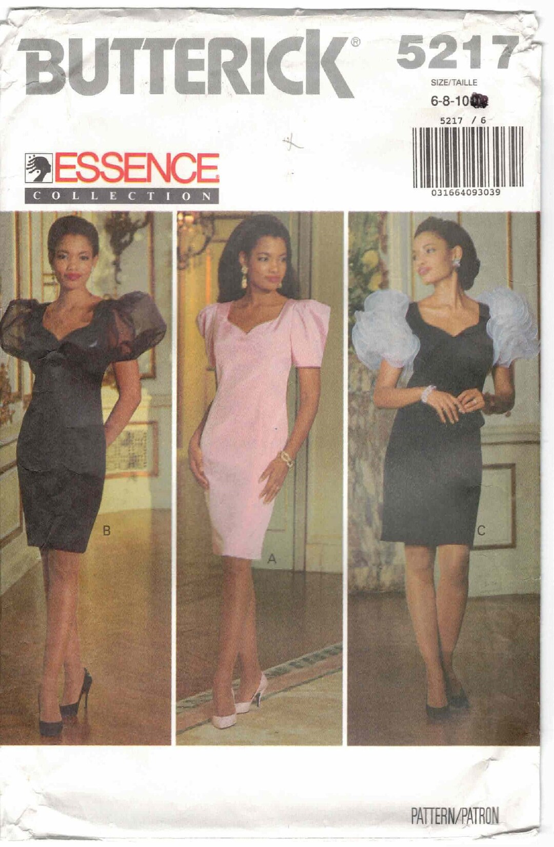 90s Formal Fitted Straight Dress Pleated or Ruffle Trim or Barrel Cuff ...